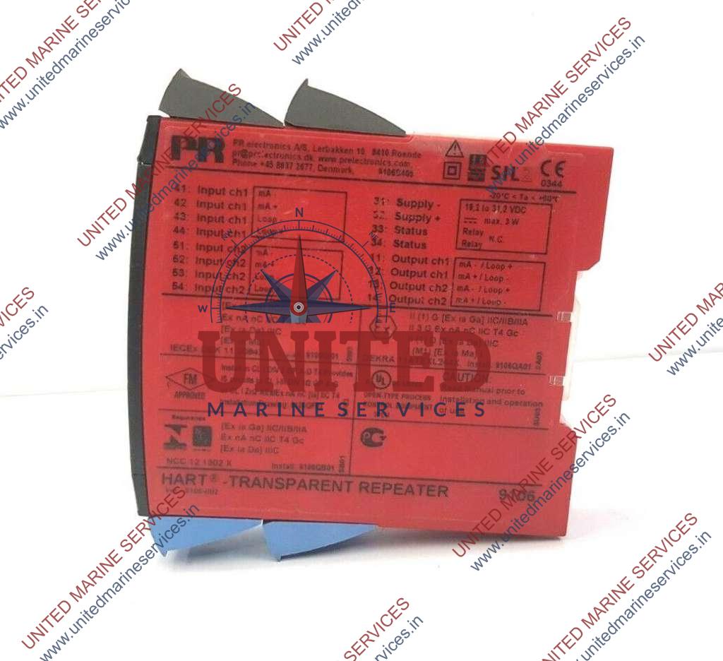 PR ELECTRONICS 9106 HART TRANSPARENT REPEATER | United Marine Services