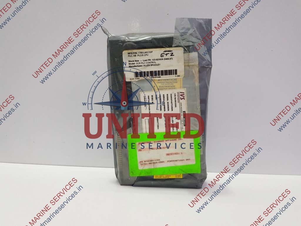 ALLEN BRADLEY PLC-5/40 CONTROLNET PROCESSOR MODULE 1785-L40C15/F REV ...
