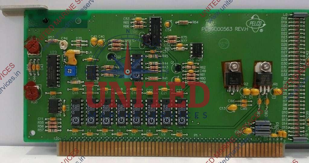 PELCO I/O MATRIX CARD CM8504 PCB9000563 REV.H | United Marine Services