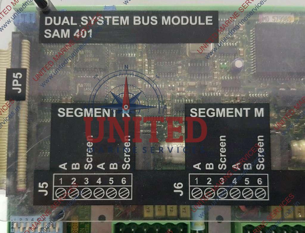 LYNGSO MARINE SAM ELECTRONICS DUAL SYSTEM BUS MODULE 962.006.000 SAM401 ...