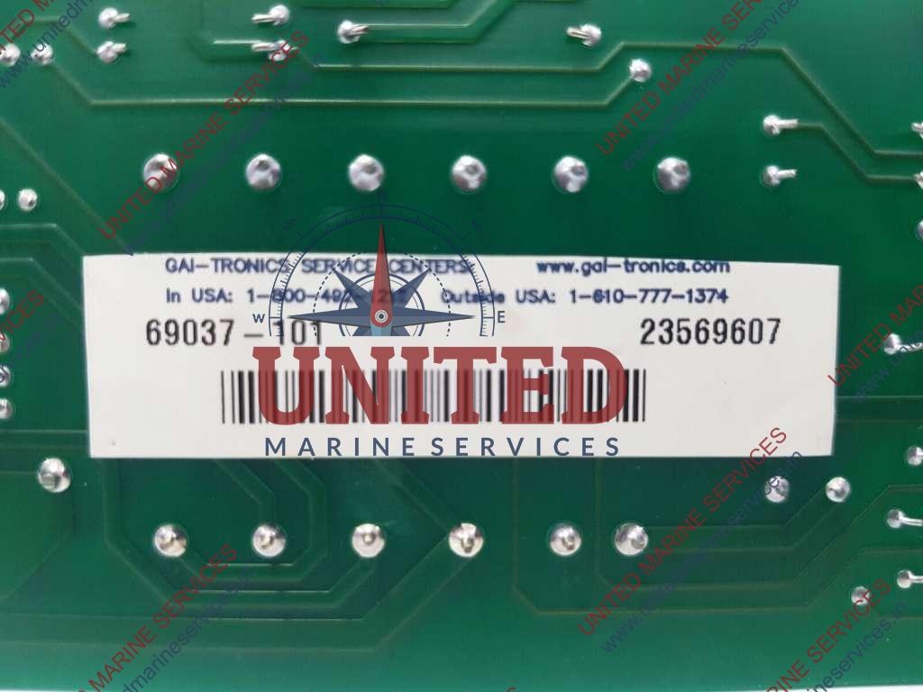 GAI TRONICS STATION CARD FOR CENTRA PAGE SYSTEM 69037-101 PCBA | United ...