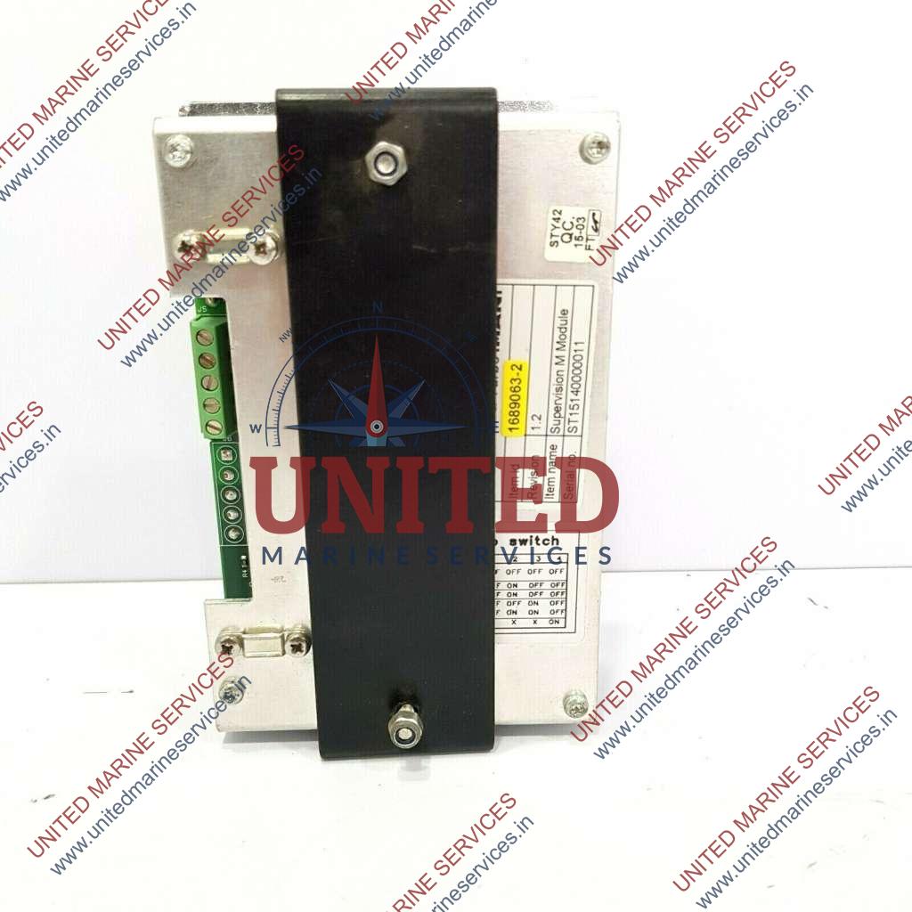 MAN DIESEL & TURBO 1689063-2 SUPERVISION M MODULE EXHAUST GAS ...