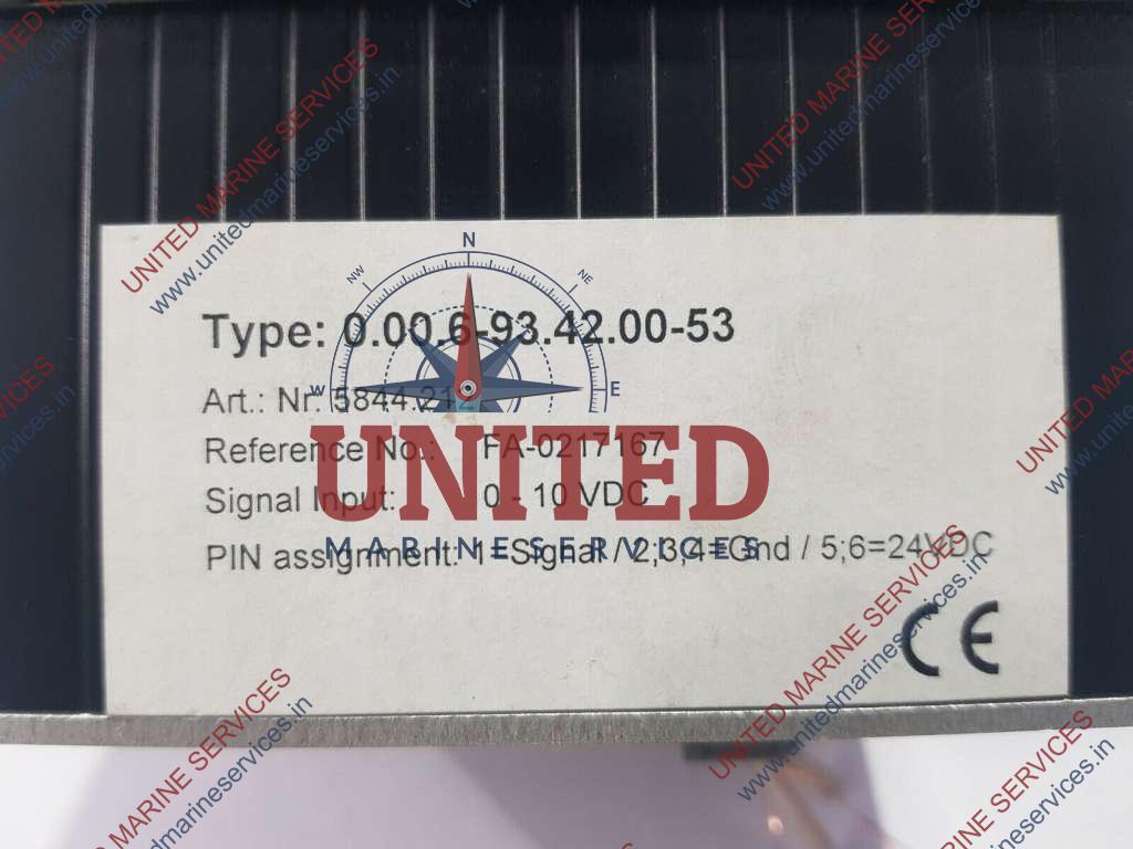 CAT 0.00.6-93.42.00-53 INDICATOR ENGINE RPM INDICATOR | United Marine ...