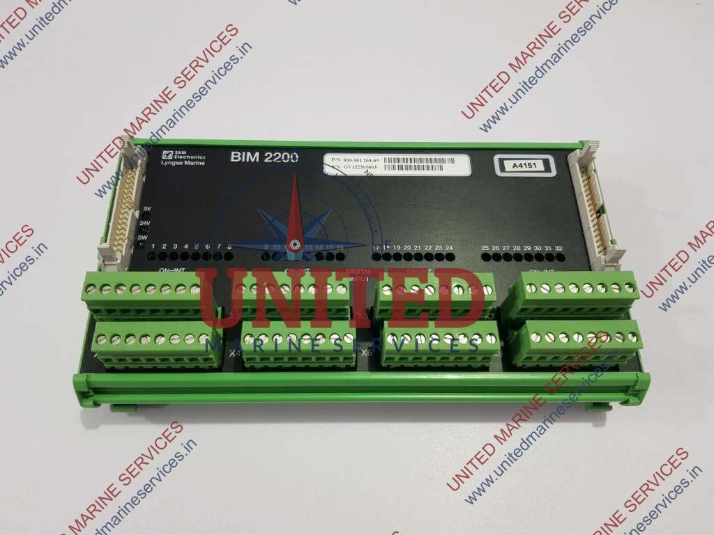SAM ELECTRONICS LYNGSO MARINE BIM 2200 MODULE 810.001.200-05 BIM2200 ...