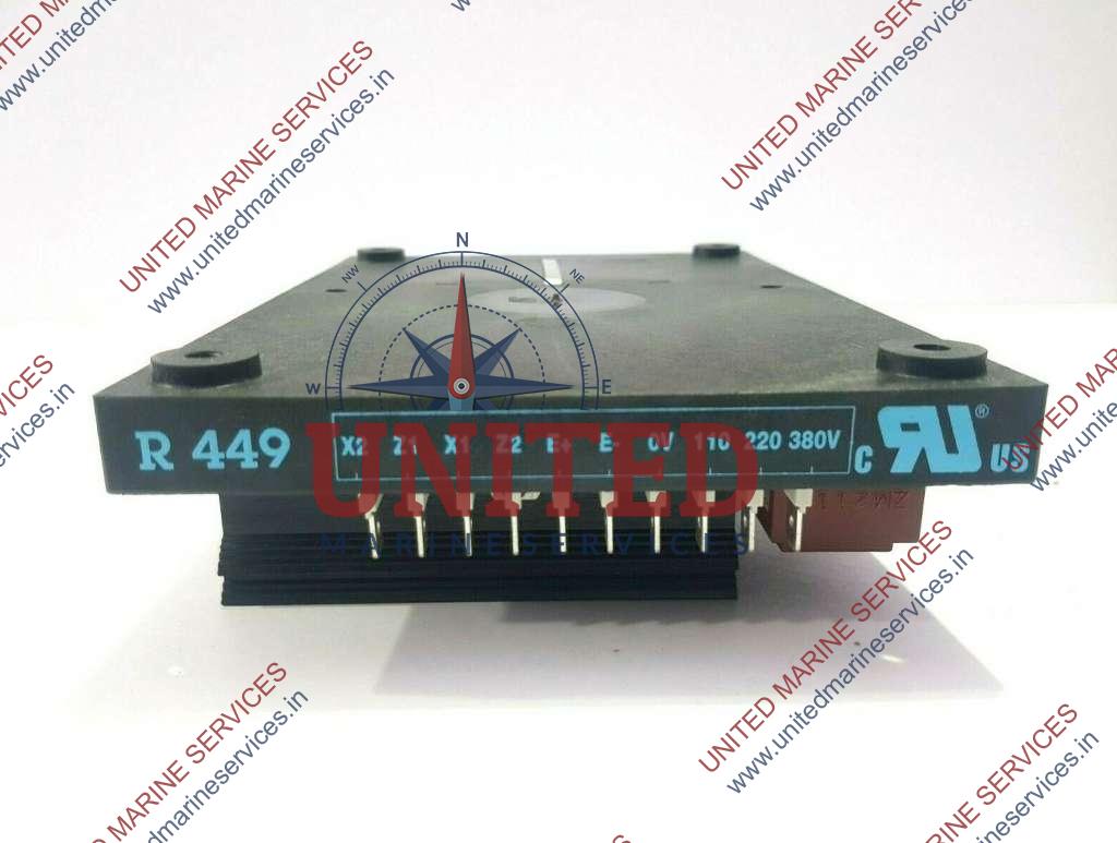 LEROY SOMER R 449 AVR R449 AUTOMATIC VOLTAGE REGULATOR | United Marine ...
