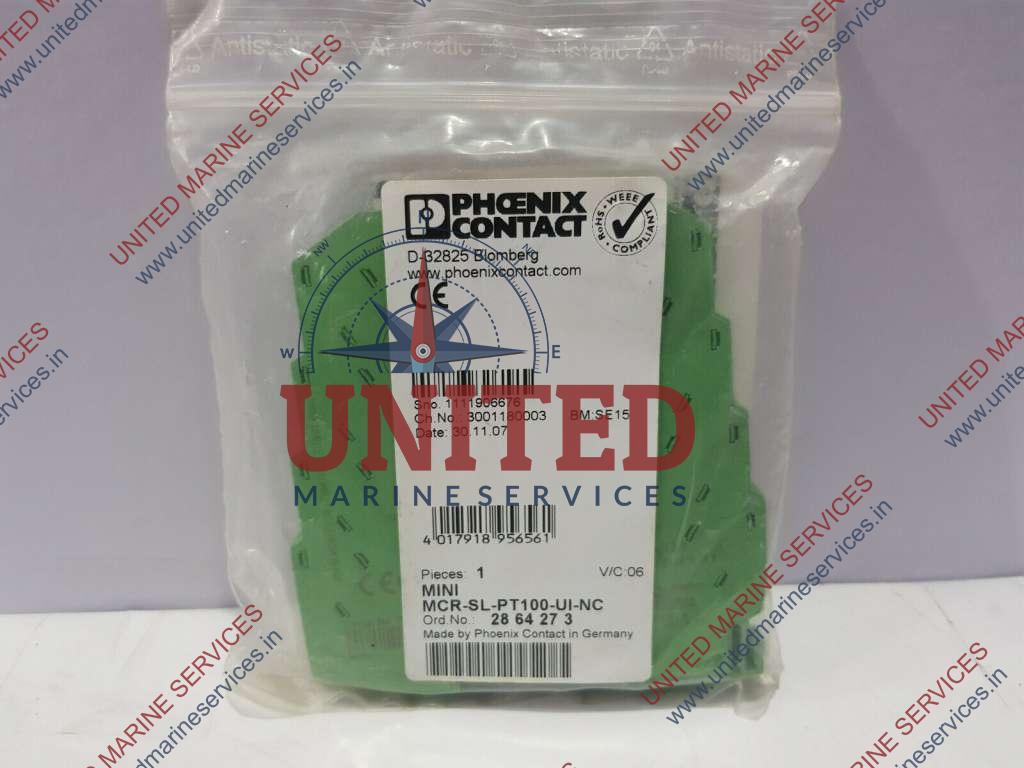 PHOENIX CONTACT MINI MCR-SL-PT100-UI PT100 TRANSDUCER TEMPERATURE ...
