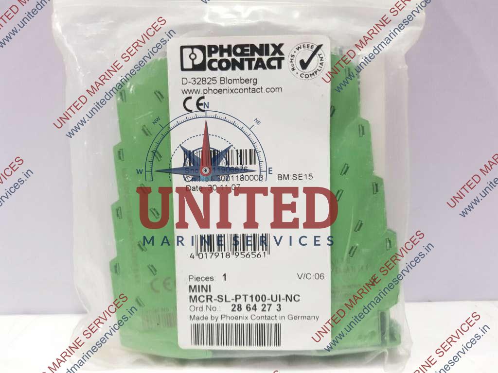 PHOENIX CONTACT MINI MCR-SL-PT100-UI PT100 TRANSDUCER TEMPERATURE ...