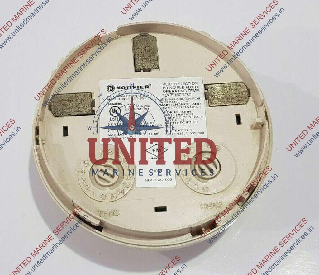 NOTIFIER FST-851 HEAT DETECTOR HEAD FST851 | United Marine Services