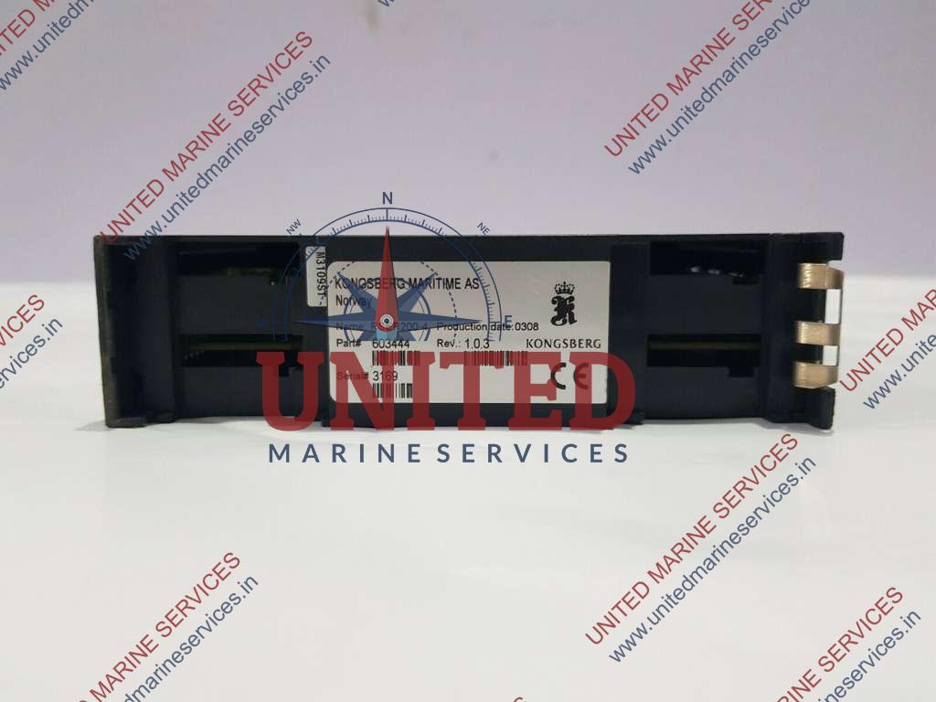 KONGSBERG MARITIME RSER200-4 REV. 1.0.3 INPUT MODULE 603444 | United ...