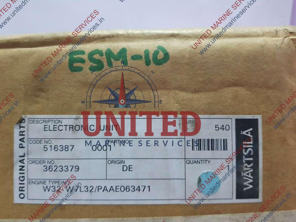 WARTSILA ESM-10 ENGINE SAFETY MODULE REV.6 W32 W7L32/PAAE063471 / ESM10 ...