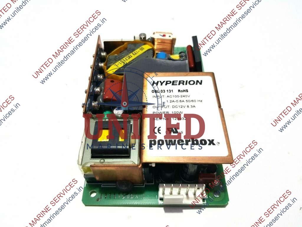 POWERBOX HYPERION OBL 03 131 RoHS SWITCHED POWER SUPPLY 100W | United ...