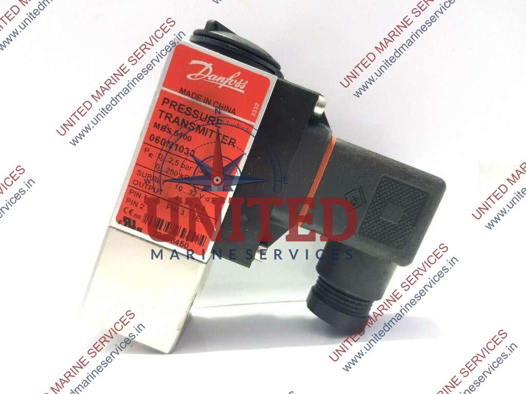 DANFOSS 060N1033 PRESSURE TRANSMITTER MBS 5100 0...2,5 BAR | United ...