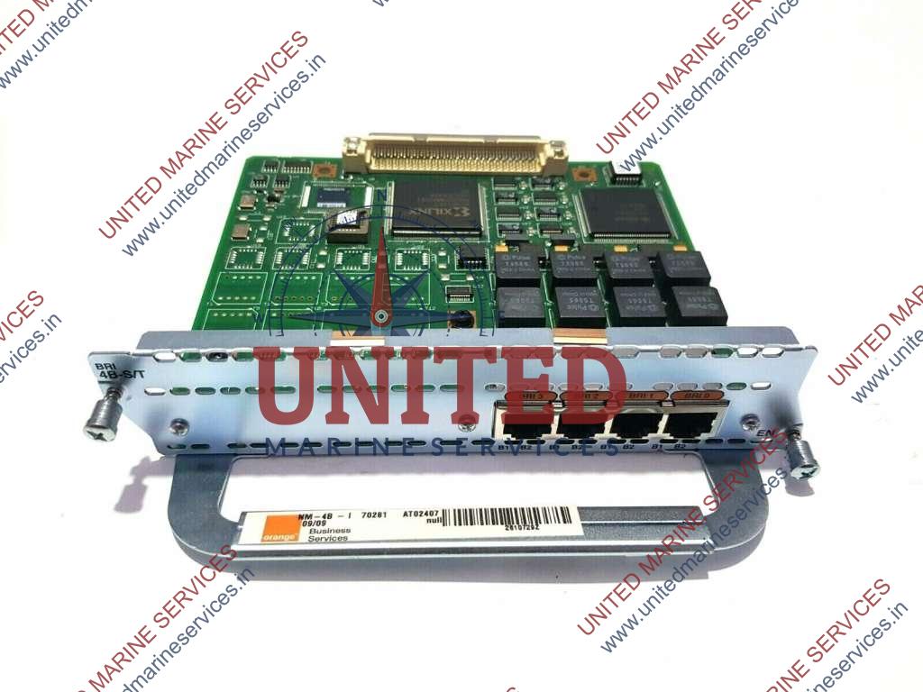 CISCO NM-4B-I PCB CNI7AC8AAB 4-PORT ISDN NETWORK INTERFACE MODULE ...