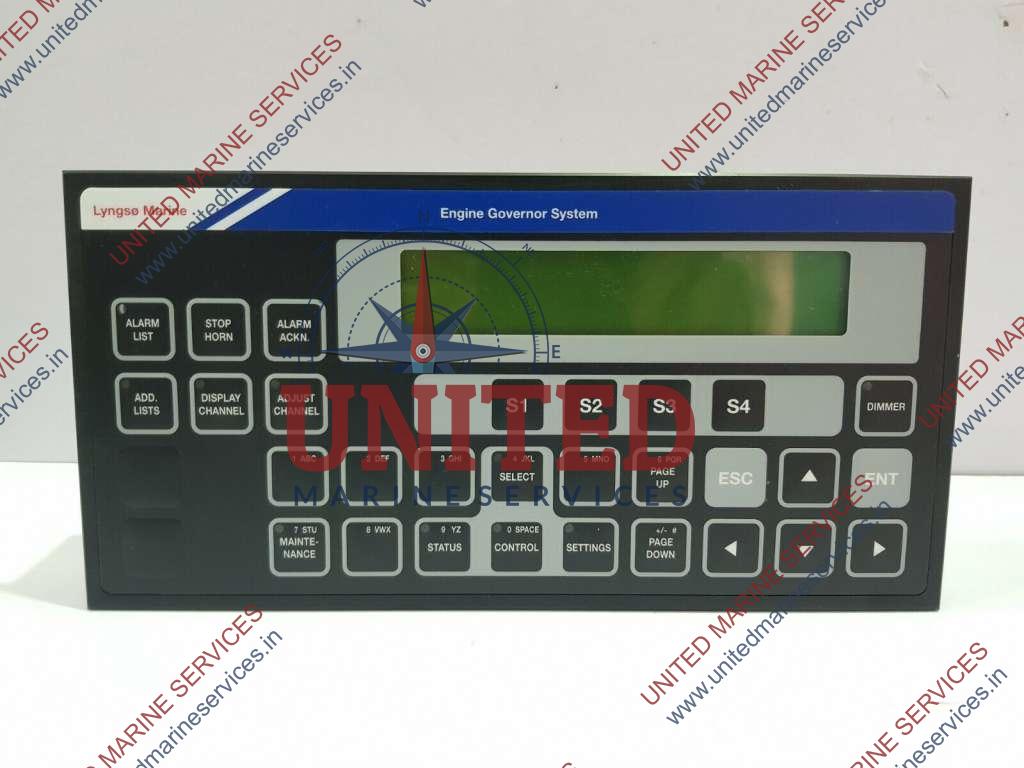 LYNGSO MARINE EGP 2200 ENGINE GOVERNOR SYSTEM REV D SAM ELECTRONICS ...