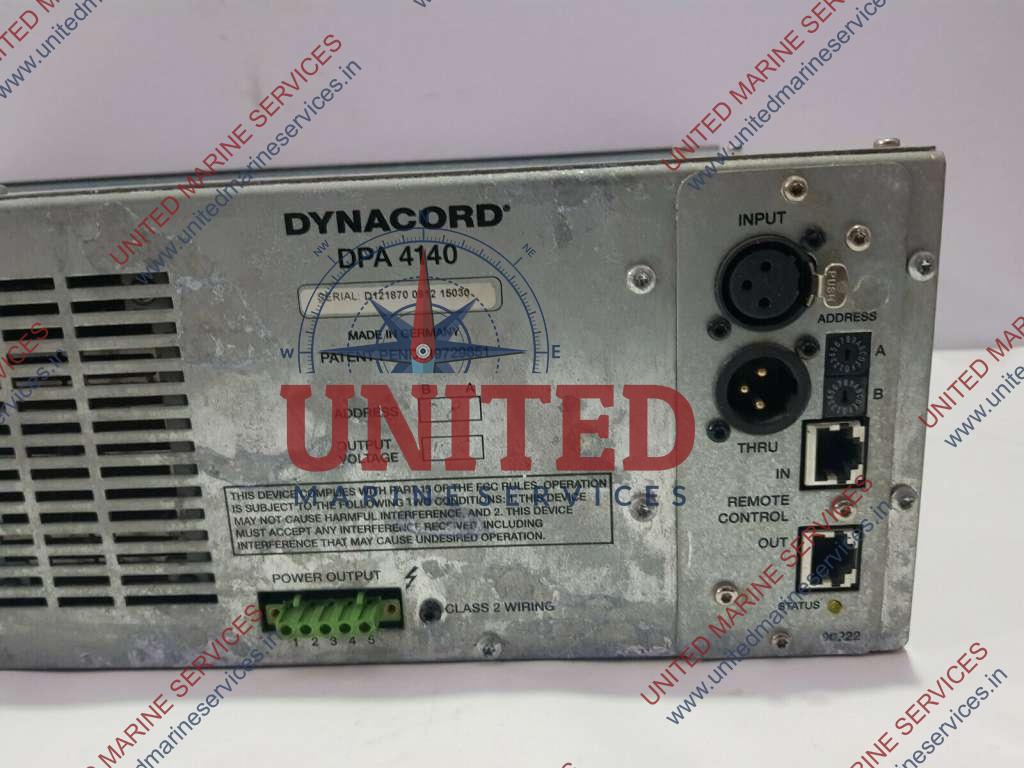 PROMATRIX DYNACORD DPA 4140 400 WATTS POWER AMPLIFIER | United Marine ...