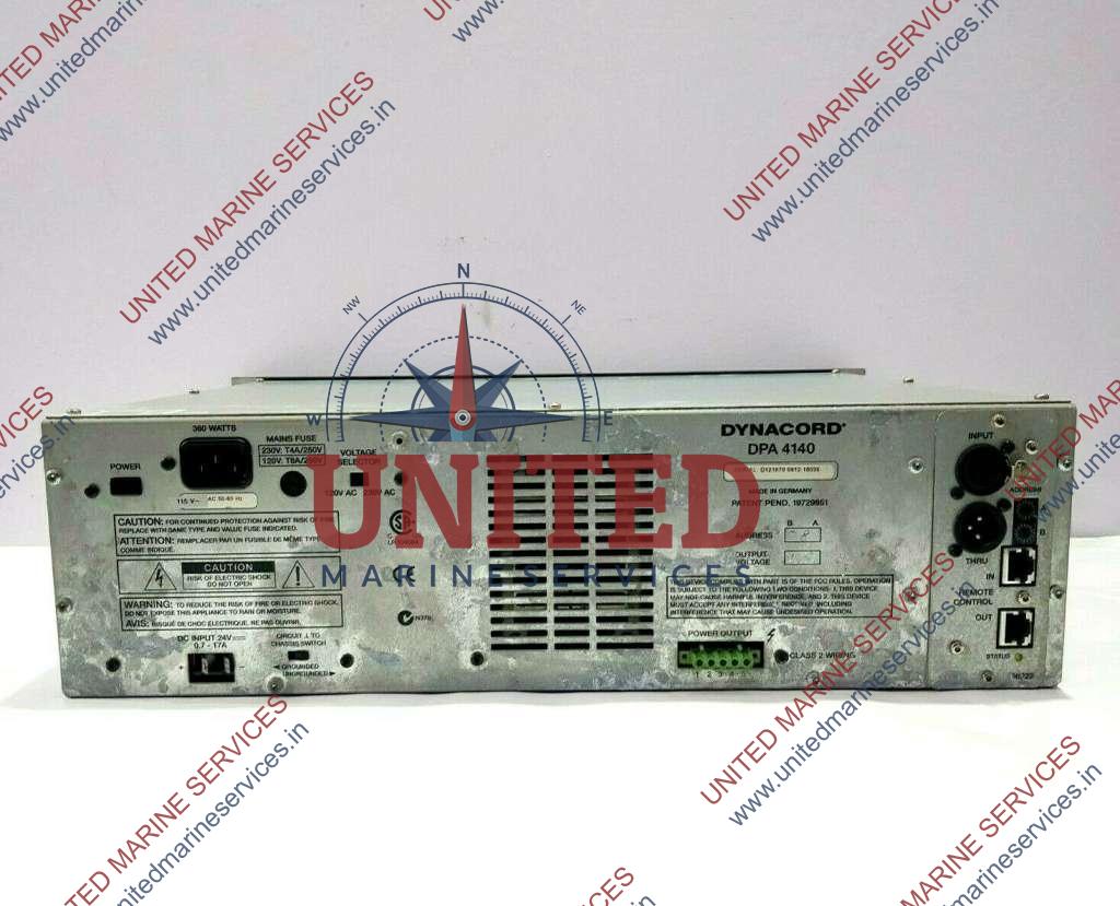 PROMATRIX DYNACORD DPA 4140 400 WATTS POWER AMPLIFIER | United Marine ...