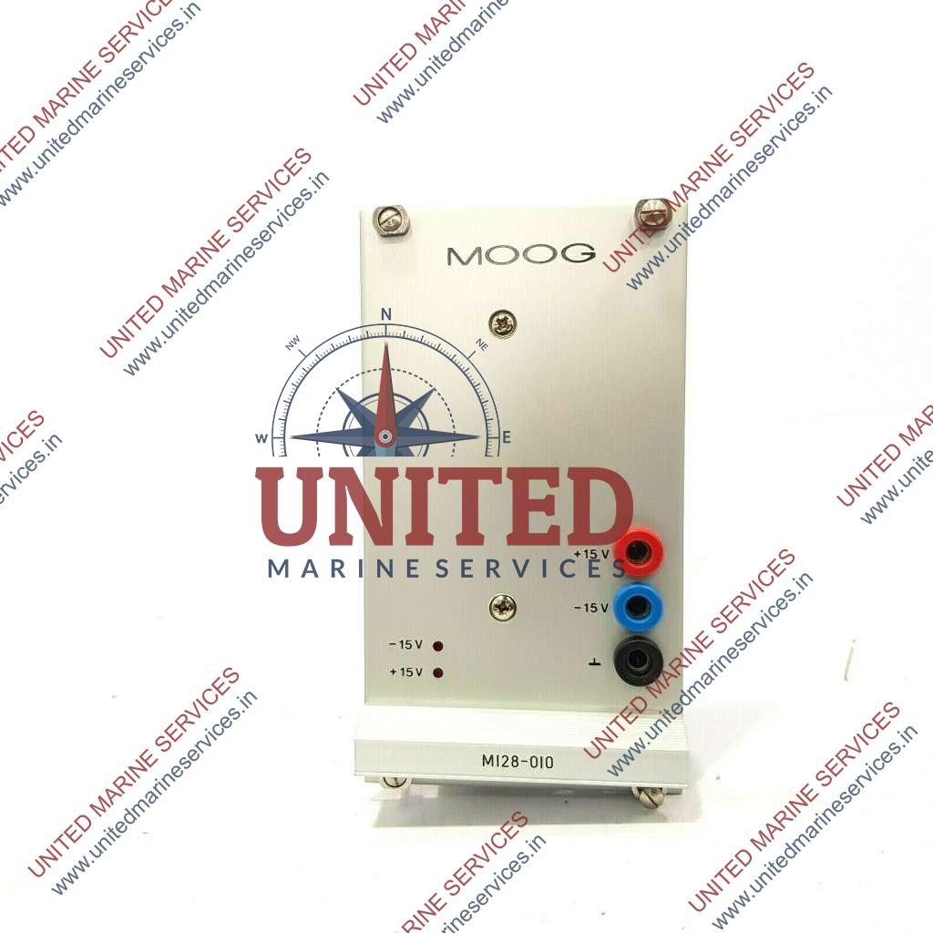 MOOG M128-010-A001B POWER SUPPLY BCM128PS M128010A001B 15V 1A 115V (NEW) | United Marine Services