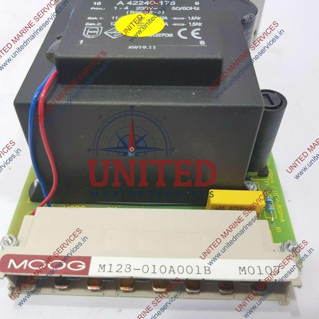MOOG M128-010-A001B POWER SUPPLY BCM128PS M128010A001B 15V 1A 115V (NEW) | United Marine Services