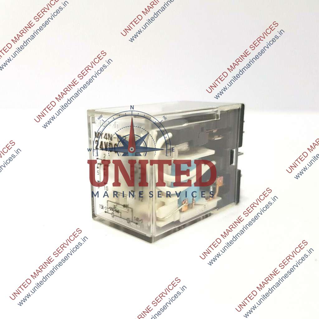 OMRON MY4N-D2 24VDC RELAY AND BASE MY4ND2 PACK OF 4 + BASE (NEW ...