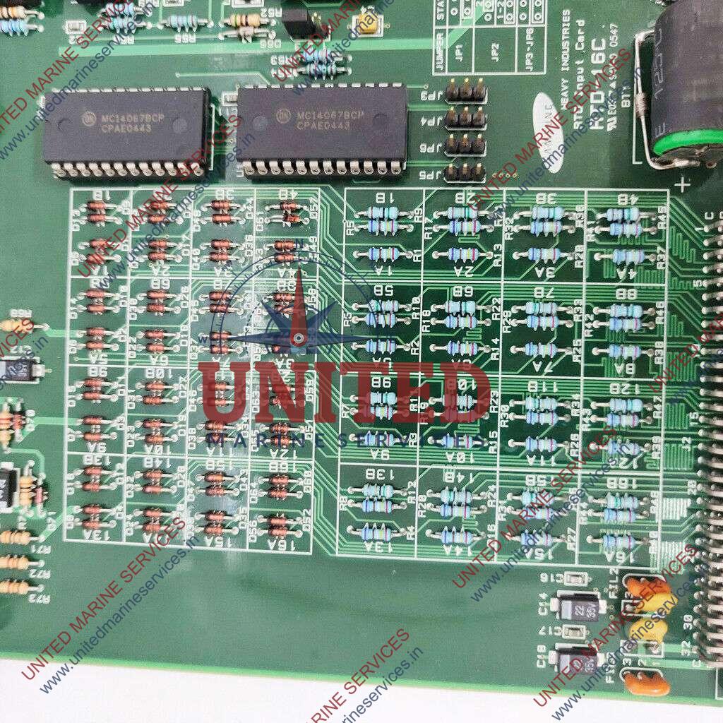 SAMSUNG RTD-6C RTD INPUT CARD PCB CARD RTD16C (NEW) | United Marine ...