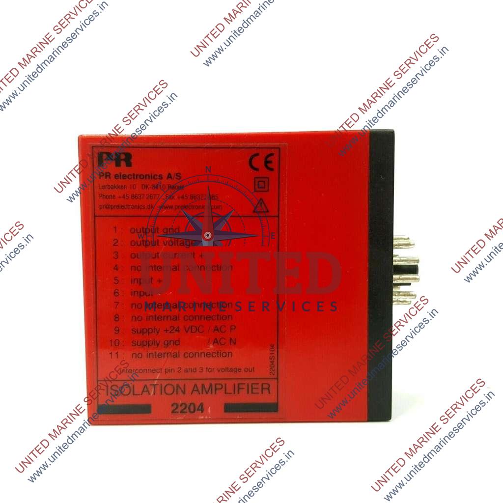 PR ELECTRONICS 2204_D ISOLATION AMPLIFIER 2204D (NEW) | United Marine Services