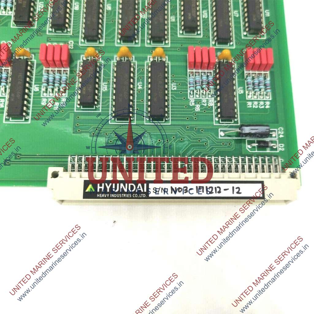 HYUNDAI IOSM N03-171212-12 INPUT/OUTPUT SCANNING MODULE N0317121212 ...