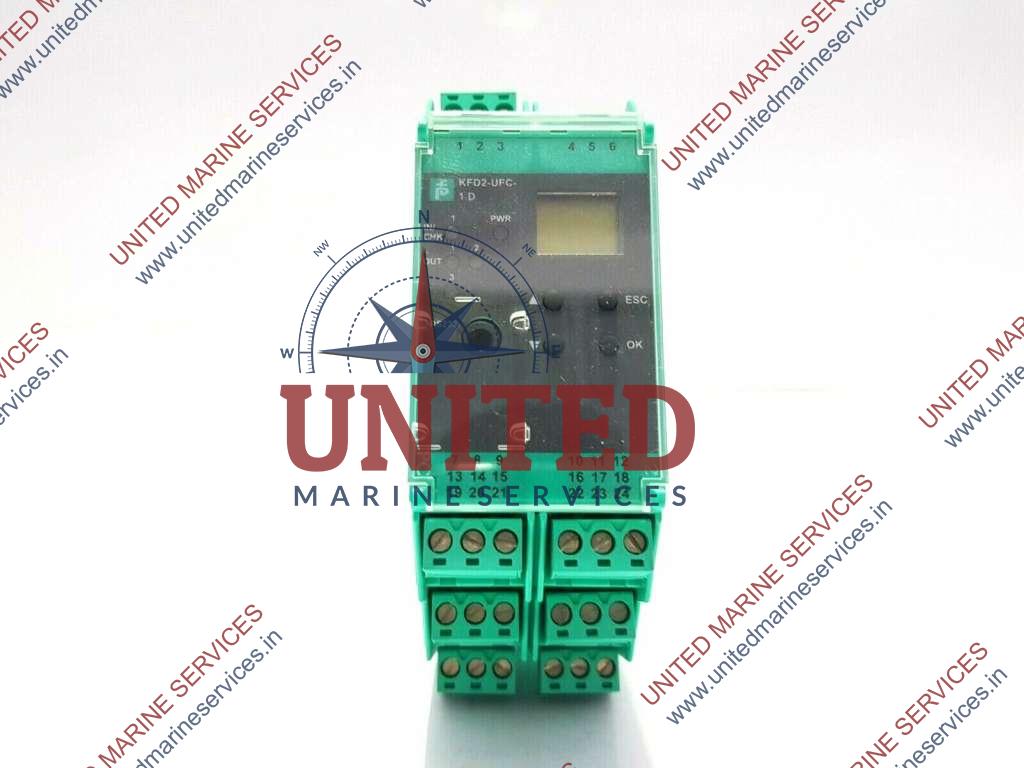 PEPPERL + FUCHS KFD2-UFC-1.D FREQUENCY CONVERTER WITH TRIP VALUES ...