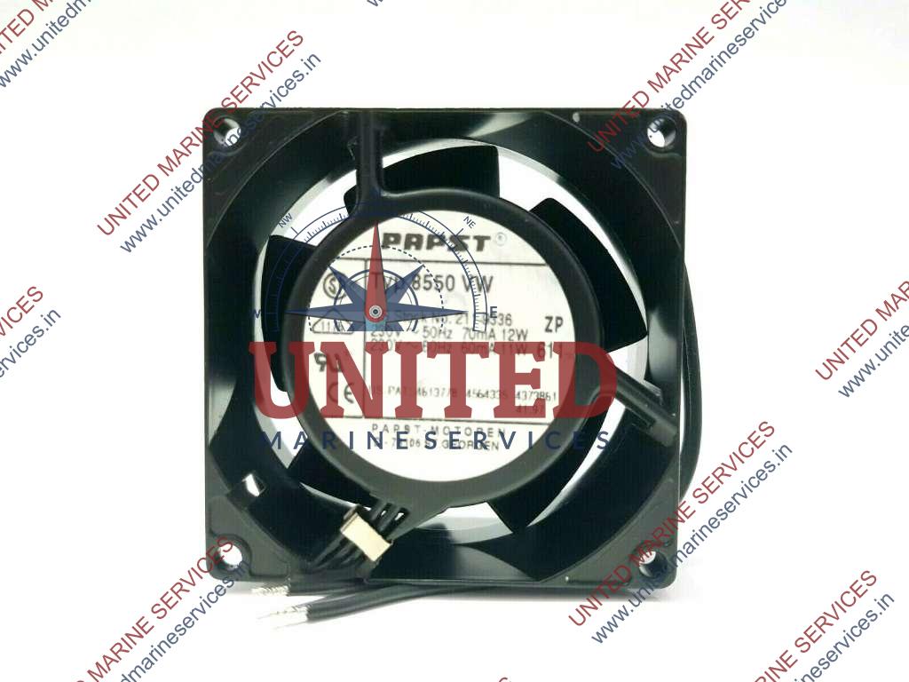 EBM PAPST 8550 VW ELECTRONIC COOLING FAN 80MM 230V | United Marine Services
