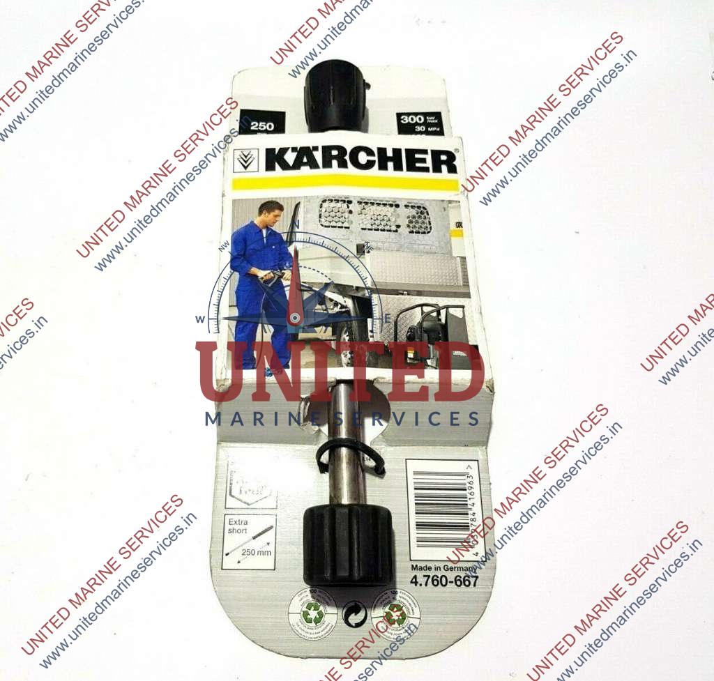 KARCHER 4.760-667.0 JET PIPE PACKAGED ONLY FOR REPLACEMENT 250 MM LANCE ...