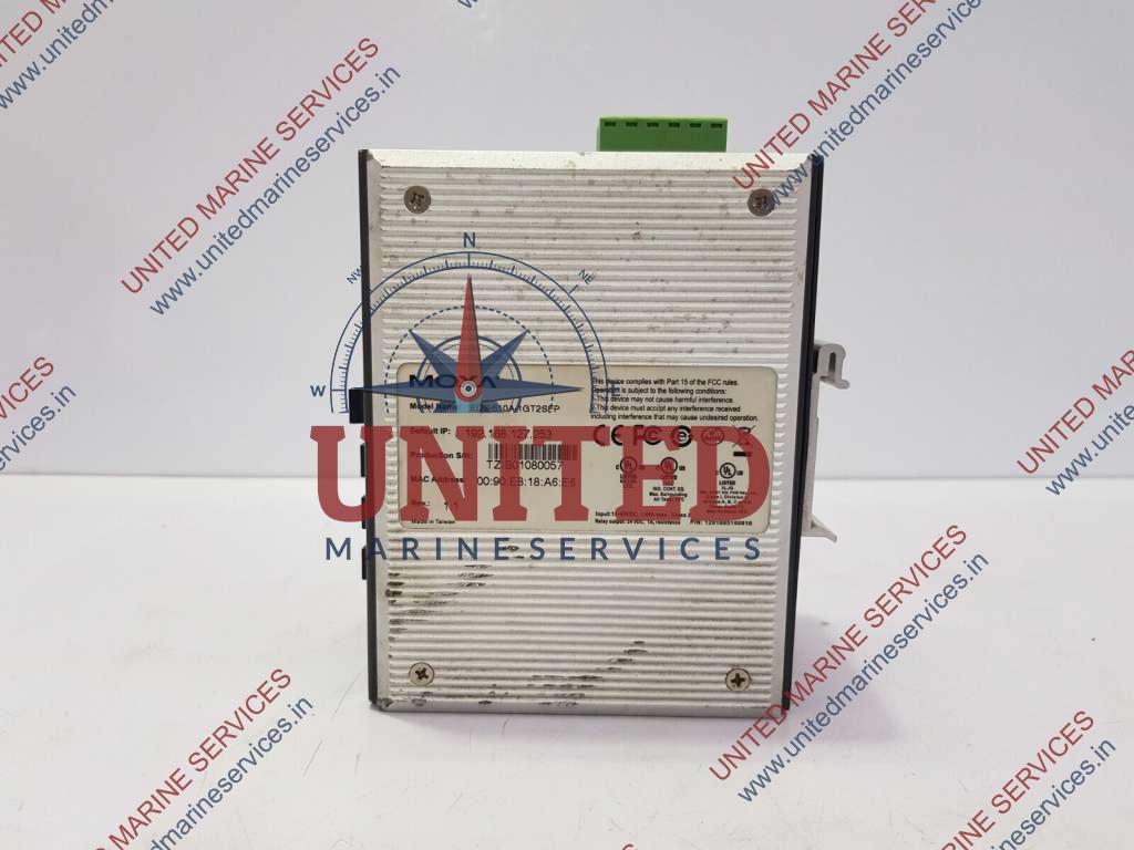 MOXA ETHER DEVICE SWITCH EDS-510A-1GT2SFP 1201005100010 REV 1.1 | United Marine Services