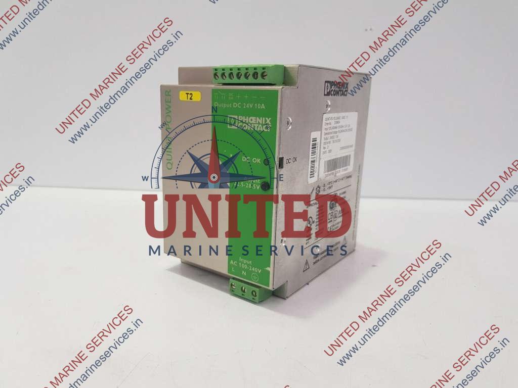 PHOENIX CONTACT POWER SUPPLY QUINT-PS-100-240AC/24DC/10 2938604 REV 21 ...